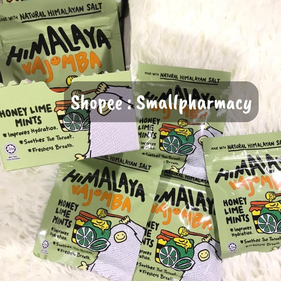 Himalaya Salt Vajomba Honey Lime Mints Candy 15g 108703 | Shopee Malaysia