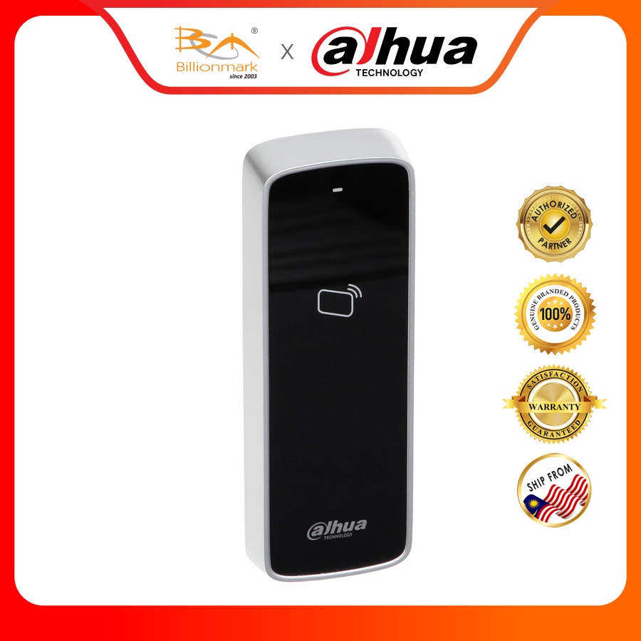 DAHUA ASR1200D-D(RFID) / ASR1200D (MIFARE) Slim Waterproof RFID Reader ...