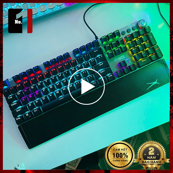 Altec ALGK 8614 Led Rgb Mechanical Keyboard Keycap Trans-Led Gaming ...