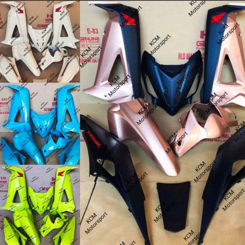 COVERSET HONDA WAVE 125X ULTIMO SET KOSONG PLAIN | Shopee Malaysia