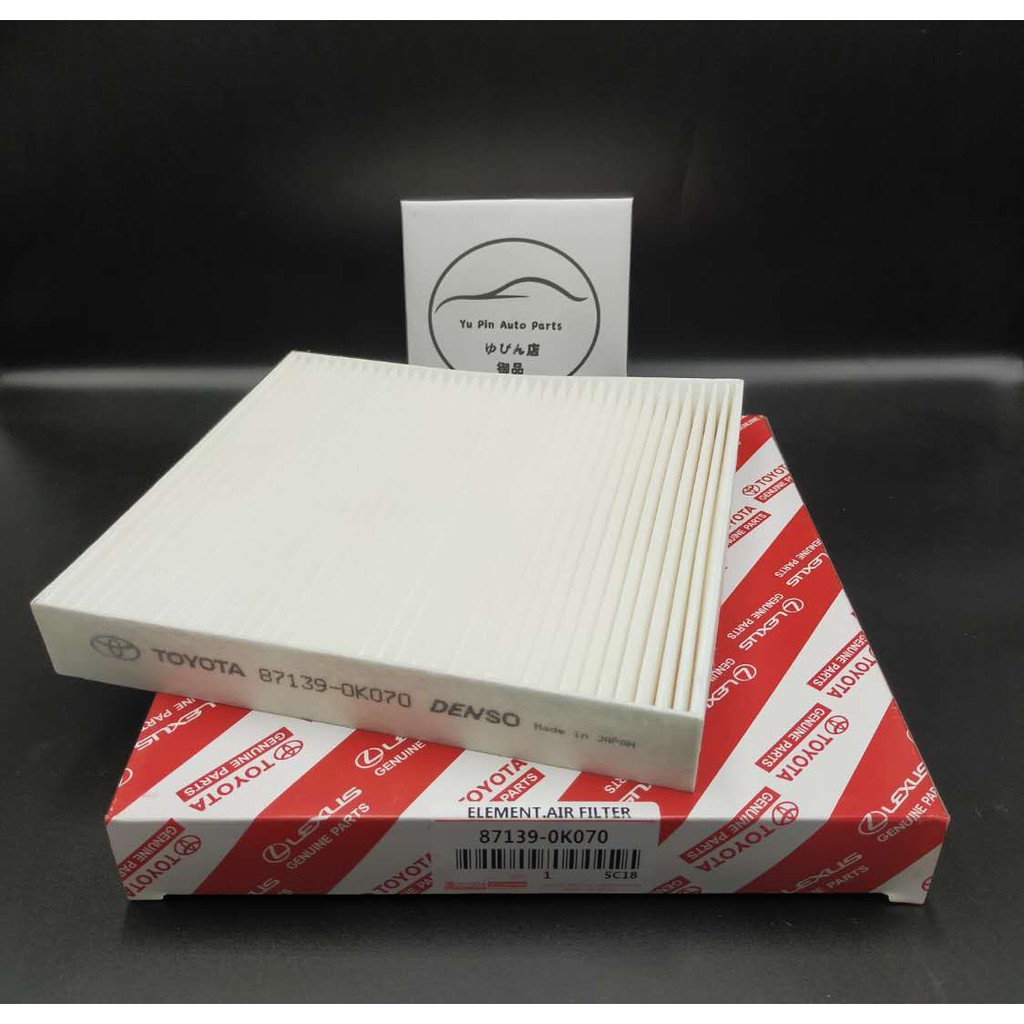 Cabin Aircond Filter (Curve) Toyota Hilux Vigo KUN26 Innova (87139 ...