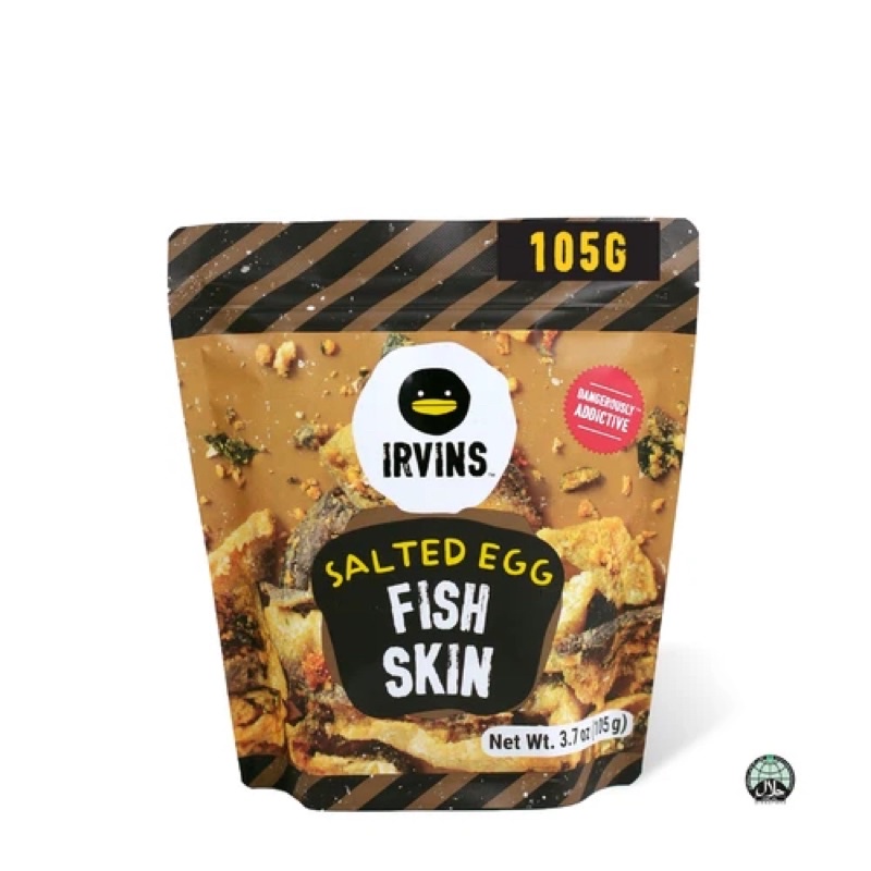 IRVINS Salted Egg Fish Skin 105g - Ready Stock | Shopee Malaysia