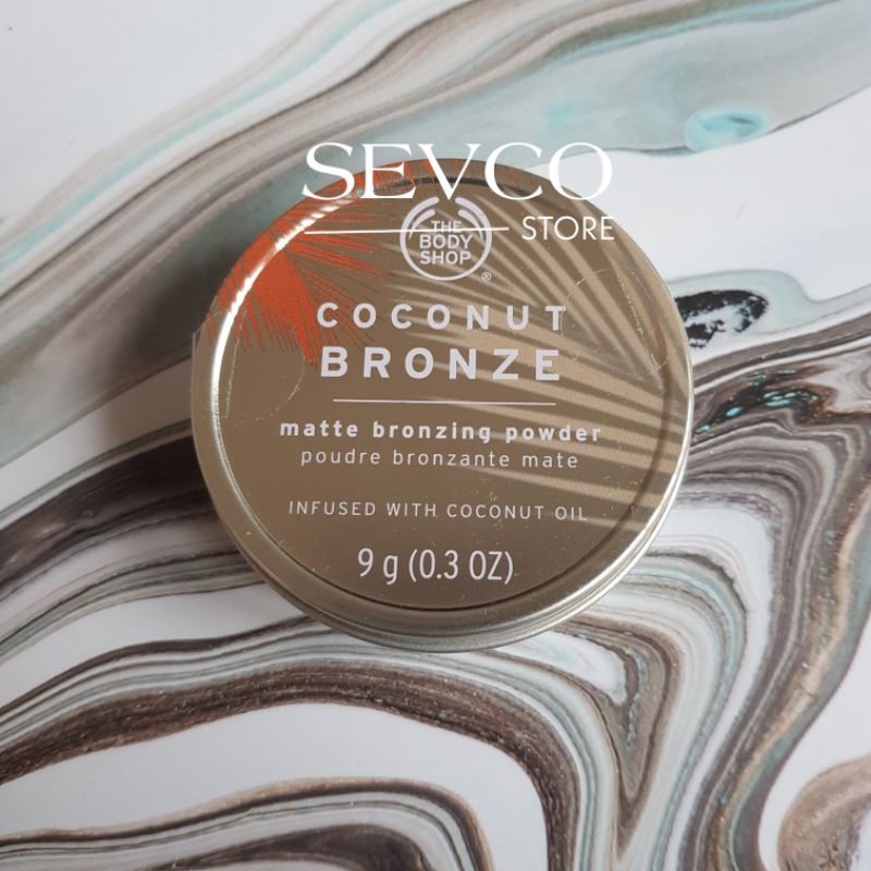 The BODY SHOP Coconut Bronze Matte Bronzing Powder 9g | Shopee Malaysia