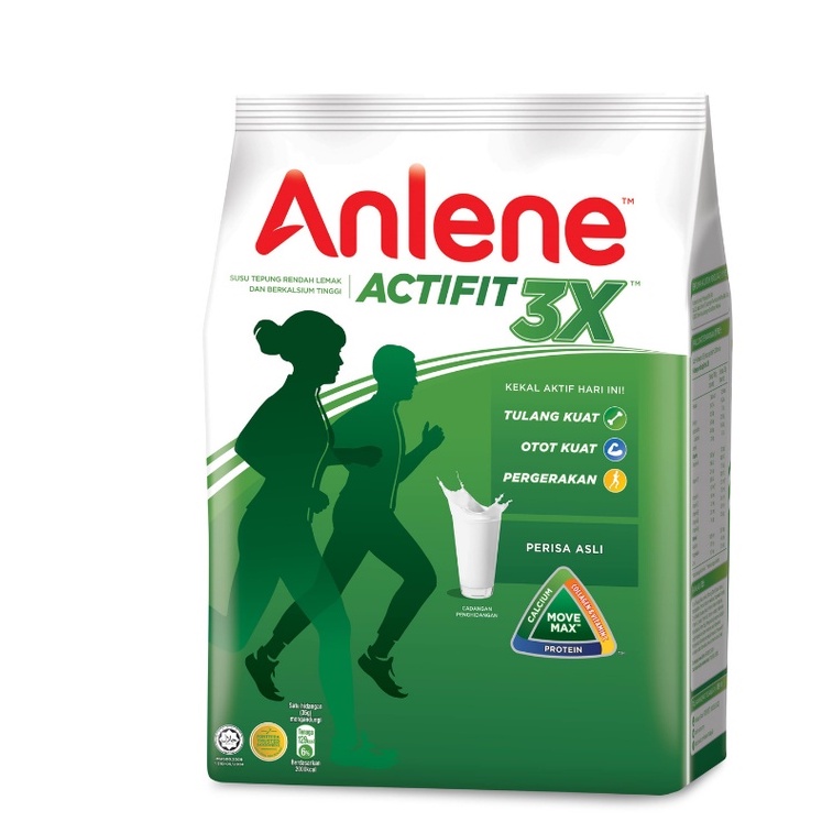 Anlene Regular Low Fat Milk Powder 1kg Exp 12/2024 | Shopee Malaysia