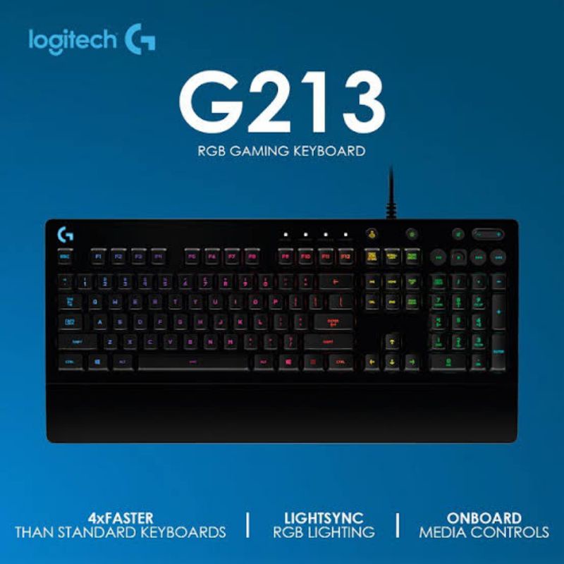 Logitech G213 Prodigy Gaming Keyboard | Shopee Malaysia