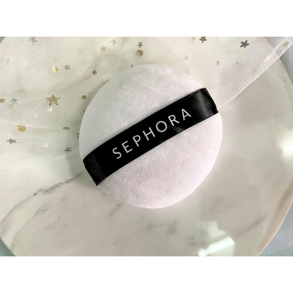 Sephora cover Big size makeup puff high quality 80mm 100% Cotton Cloud ...
