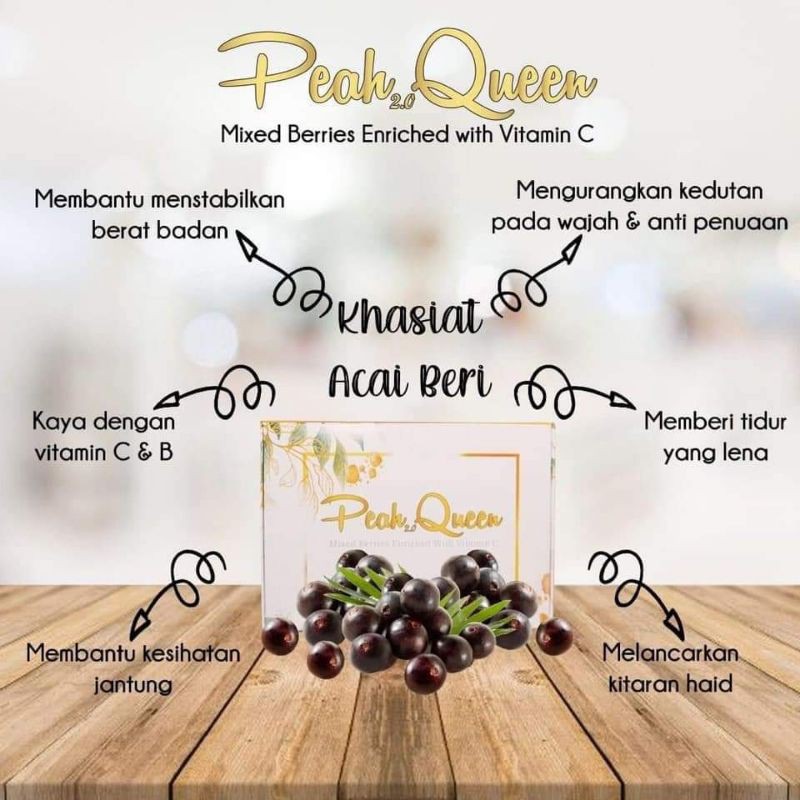PEAH QUEEN VITAMIN C (ORIGINAL HQ) | Shopee Malaysia