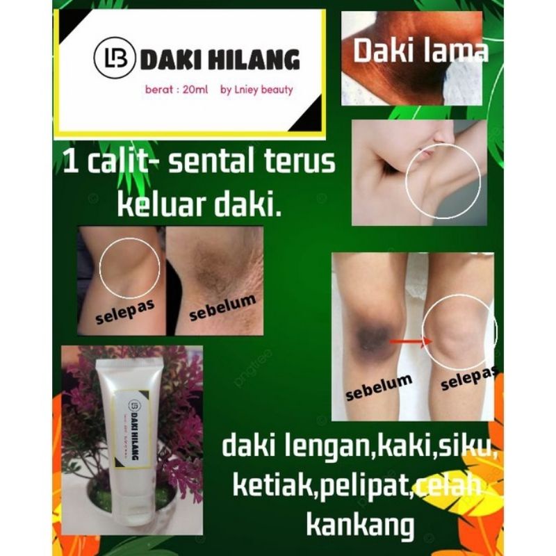 daki hilang,buang daki,tanggal daki,hitam,ketiak,siku,celah pelipat ...