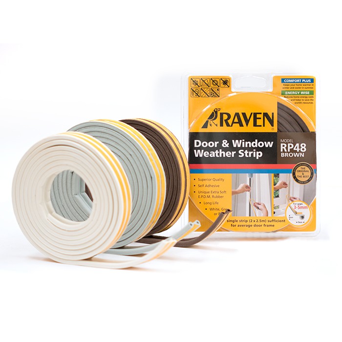 RAVEN RP48 WINDOW & DOOR WEATHER STRIP | Shopee Malaysia