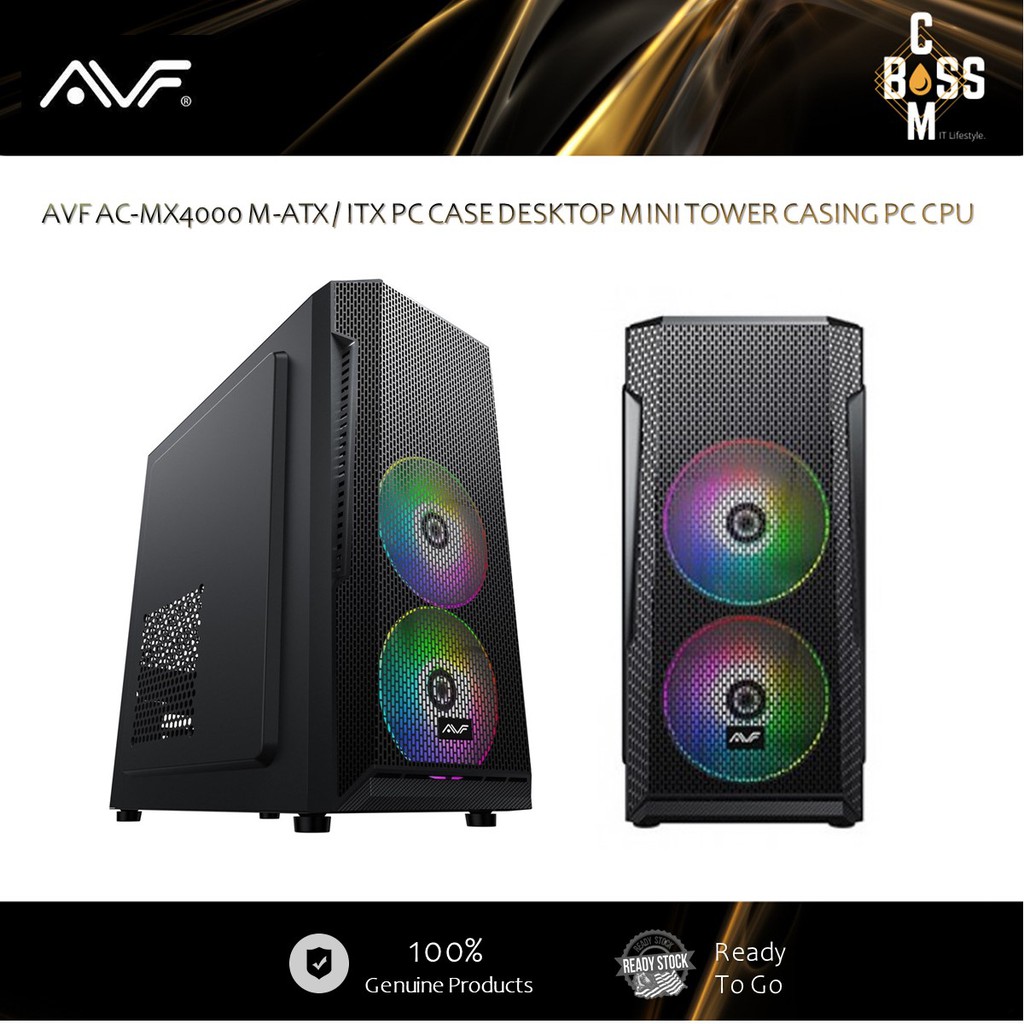 *HOT MODEL* AVF AC-MX4000 M-ATX / ITX PC CASE DESKTOP MINI TOWER CASING ...
