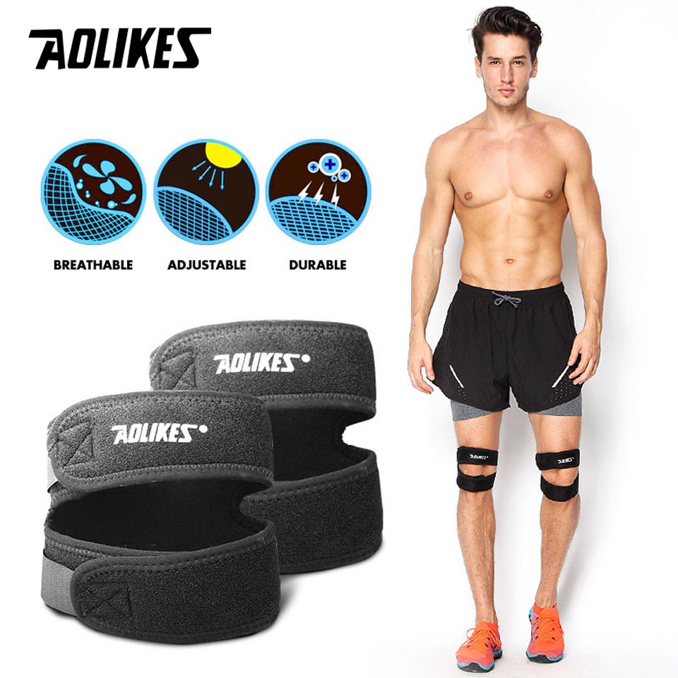 Aolikes Adjustable Sports Patella Knee Pads (1 Pair) | Shopee Malaysia