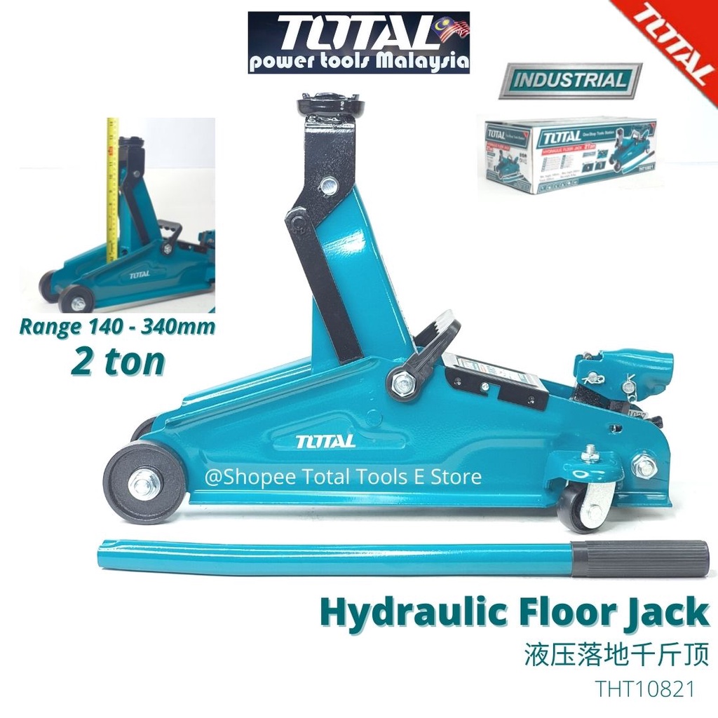 TOTAL Hydraulic Floor Jack 液压落地千斤顶 - THT10821 | Shopee Malaysia