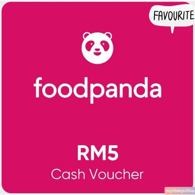 Foodpanda RM5 RM10 Cash E-voucher | Shopee Malaysia