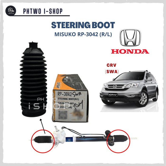 STEERING BOOT - HONDA CRV (SWA) MISUKO RP-3042 (RH/LH) | Shopee Malaysia