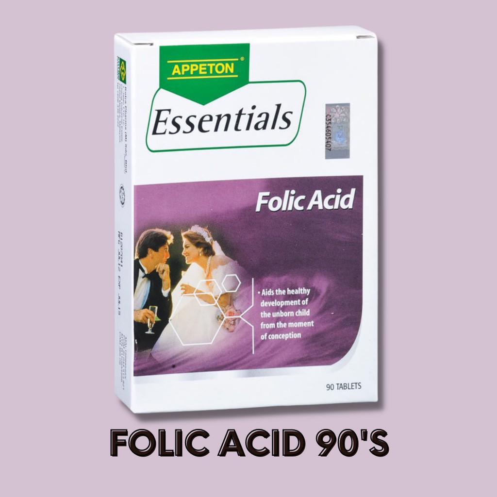 Appeton Essential Folic Acid 90s | Shopee Malaysia