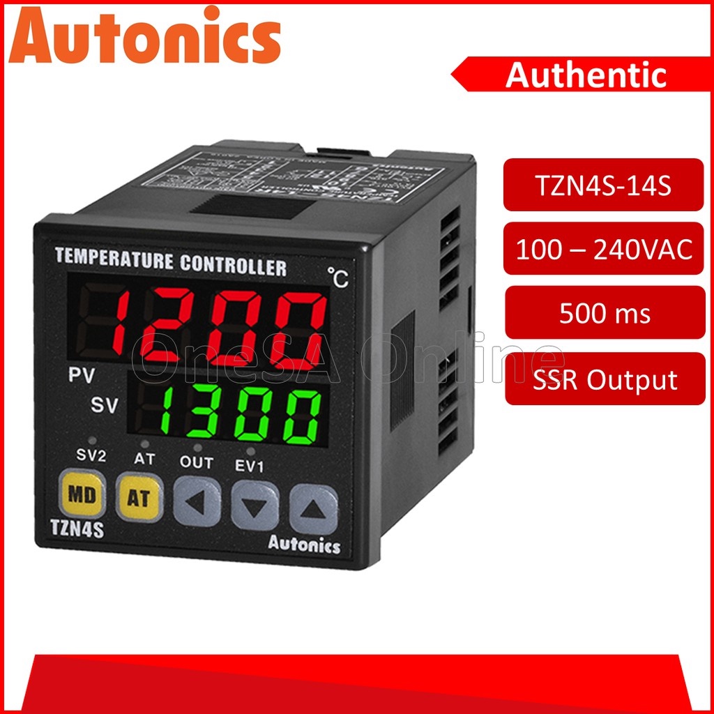 AUTONICS TEMP. CONTROLLER SSR OUTPUT(TZN4S-14S-A100-240) | Shopee Malaysia