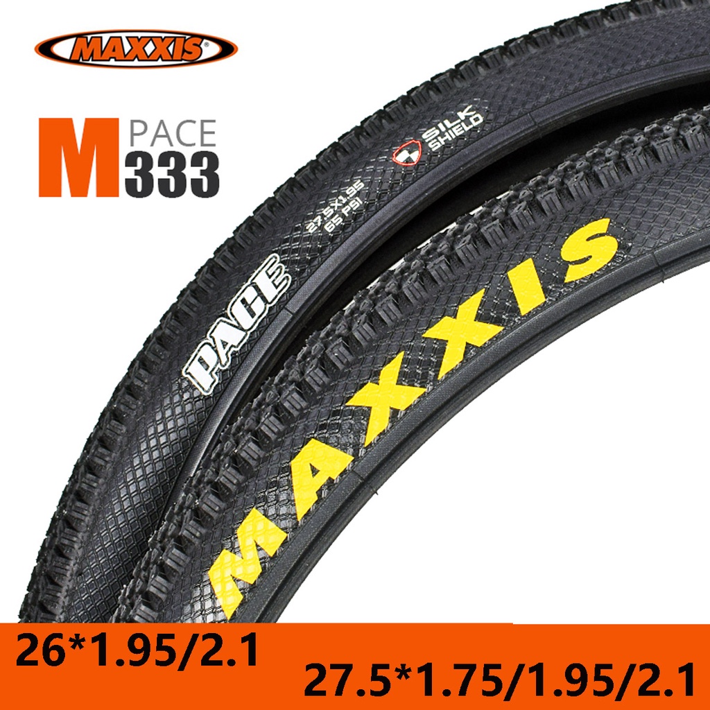 MAXXIS m333 pace MTB mountain bike tires size 26x2.1 1.95 27.5 1.95 2.1 29 2.1 m333 resistant 60tpi bicycle tires bicycle parts Shopee Malaysia