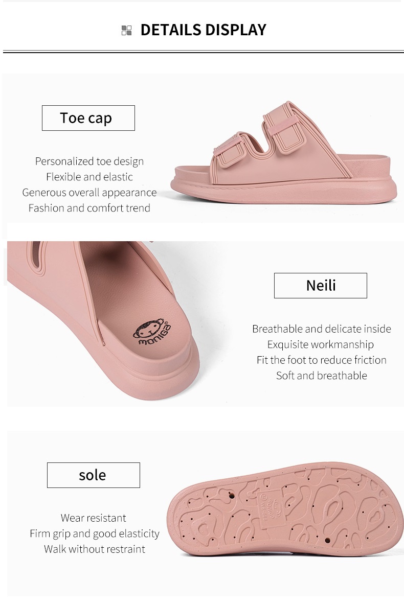 MONIGA - Selipar Kasual Perempuan Premium Kualiti | Soft Sole Women ...
