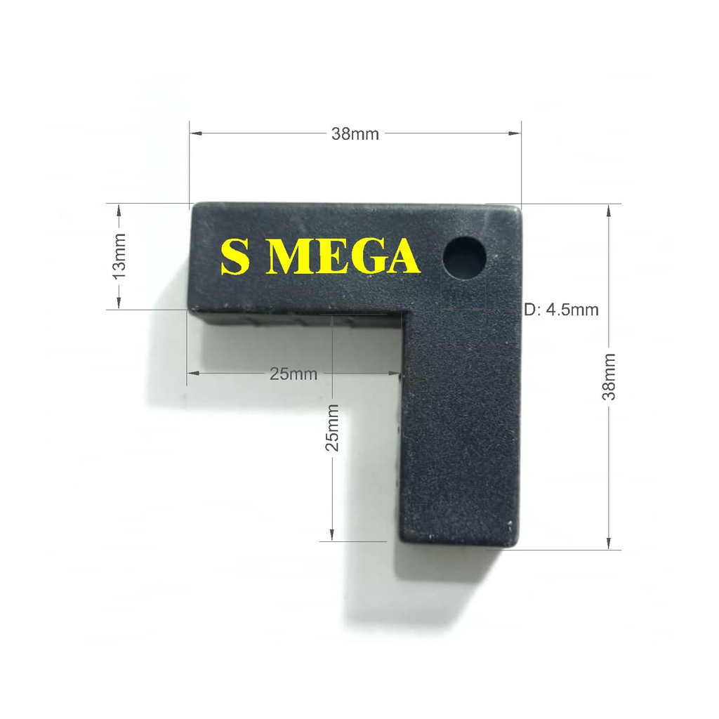 SMEGA PVC Bracket Code: 280 - Cabinet Bracket (Wholesale) | Shopee Malaysia