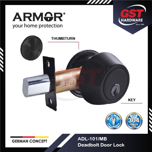 Armor / St Guchi Thumbturn & Key Deadbolt Lock St Guchi Lock Thumbturn ...