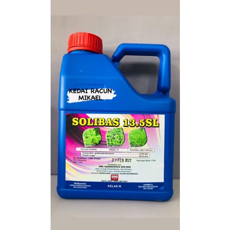 RACUN RUMPAI SOLIBAS 13.5 SL (4L)GLUFOSINATE 13.5%/ sama mcm Kenstar 15 ...