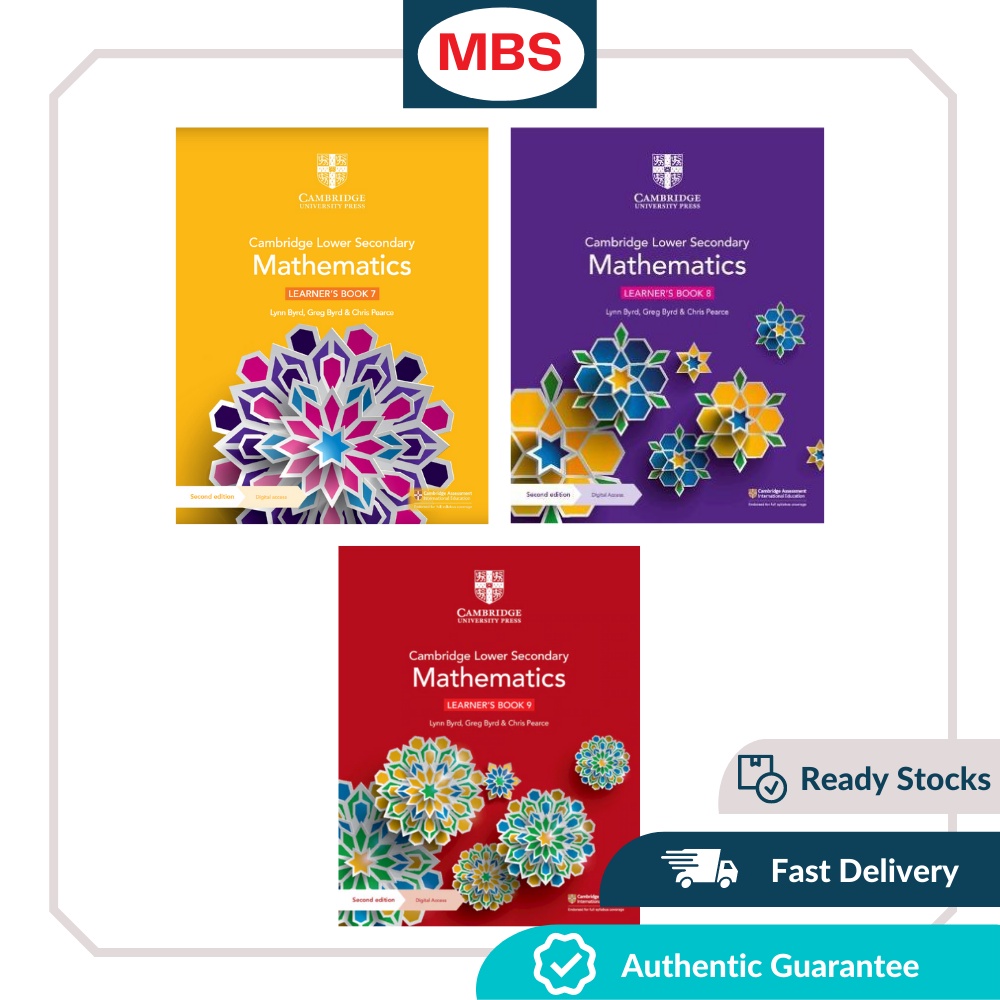 Cambridge Lower Secondary Mathematics Student Book/Learners Book & Workbook with Digital Access ...