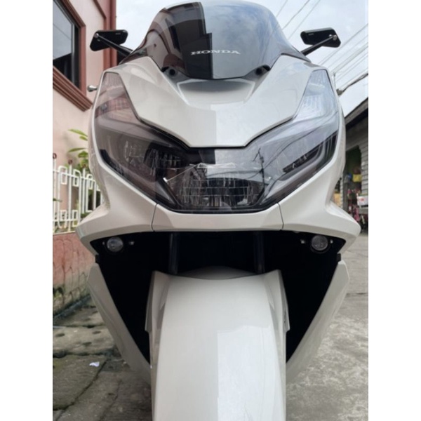 HONDA PCX 160 STAINLESS & POWDER COATED METAL MINI DRIVING LIGHT ...
