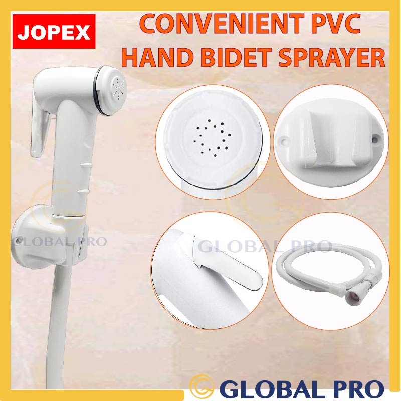 JOPEX PVC Hand Bidet Sprayer with Flexible Hose for pet bathing ...