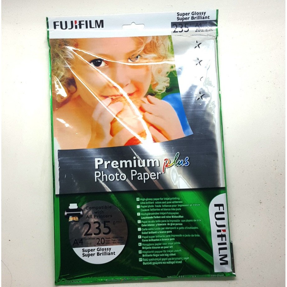 🔥TOP SELLING🔥FUJIFILM PHOTO PAPER A4 235gsm-20 SHEETS | Shopee Malaysia
