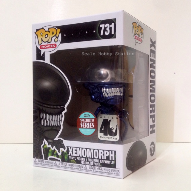 Funko Pop! Alien - Xenomorph Blue Metallic 40th Anniversary | Shopee ...