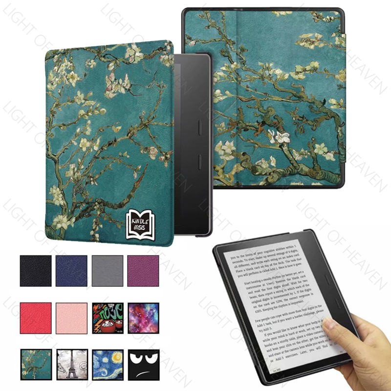 Amazon Kindle Oasis 2019 7inch Smart Flip Slim PU Leather Case Casing ...
