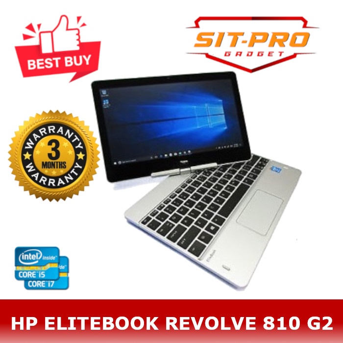 HP ELITEBOOK REVOLVE 810 G2 CORE I5 8GB RAM 128GB SSD 11.6″ TOUCH ...