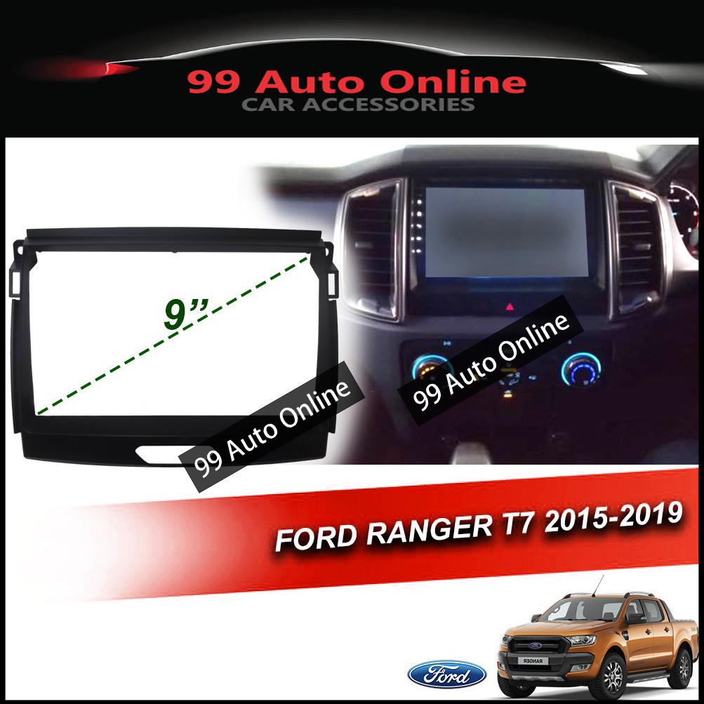 Android Player Casing 9" Ford Ranger T7 2015-2019 (with CANBUS ...