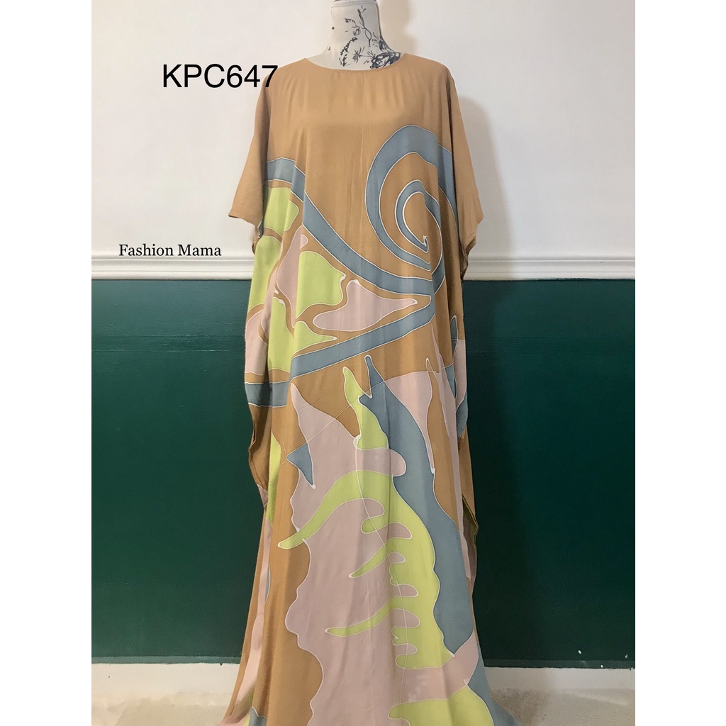 KAFTAN KELAWAR BATIK LUKIS TANGAN NEW DESIGN 2022 JAHITAN VIP@KELIM ...