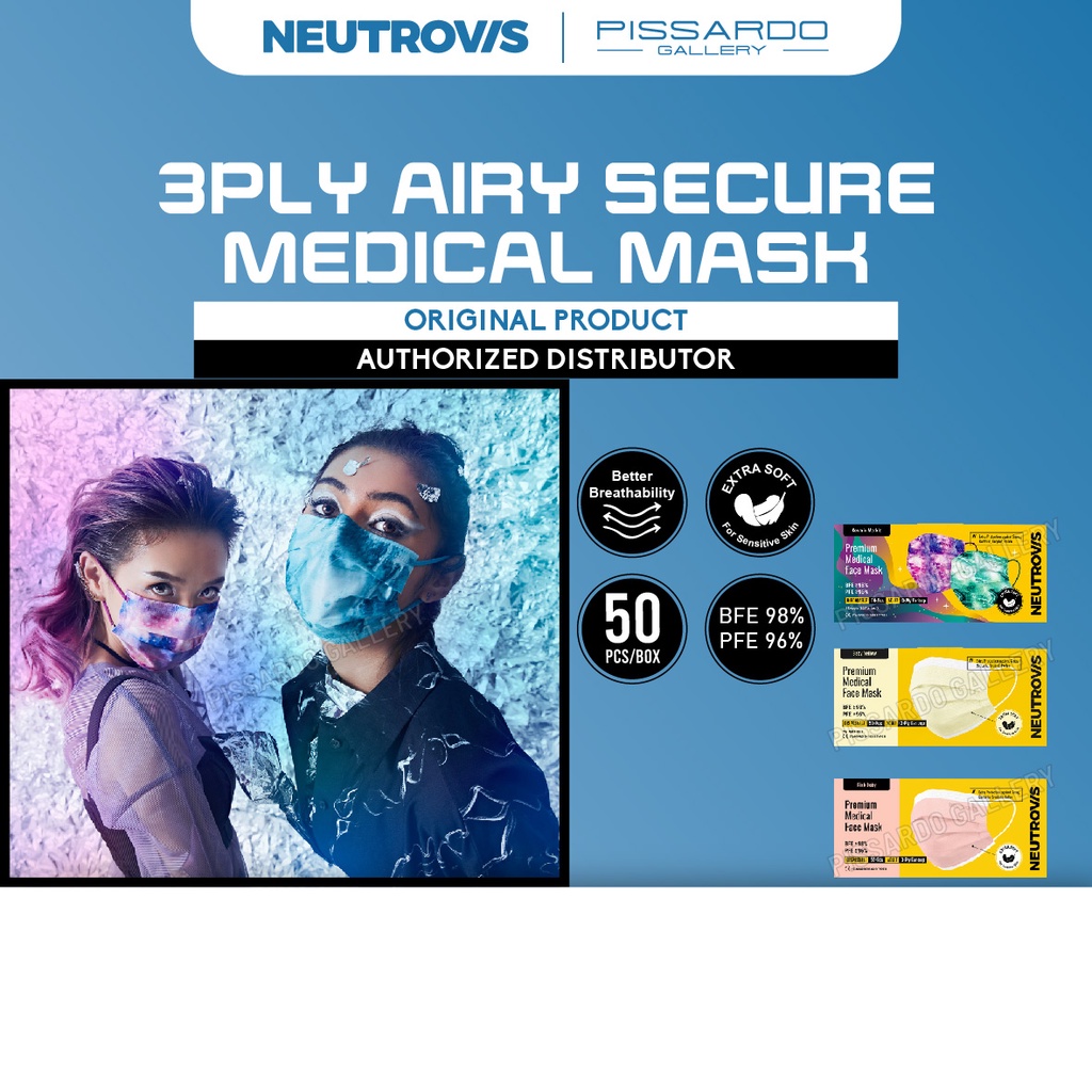 【NEUTROVIS Authorized Distrubutor】50pcs Earloop Basic/Premium Adult ...