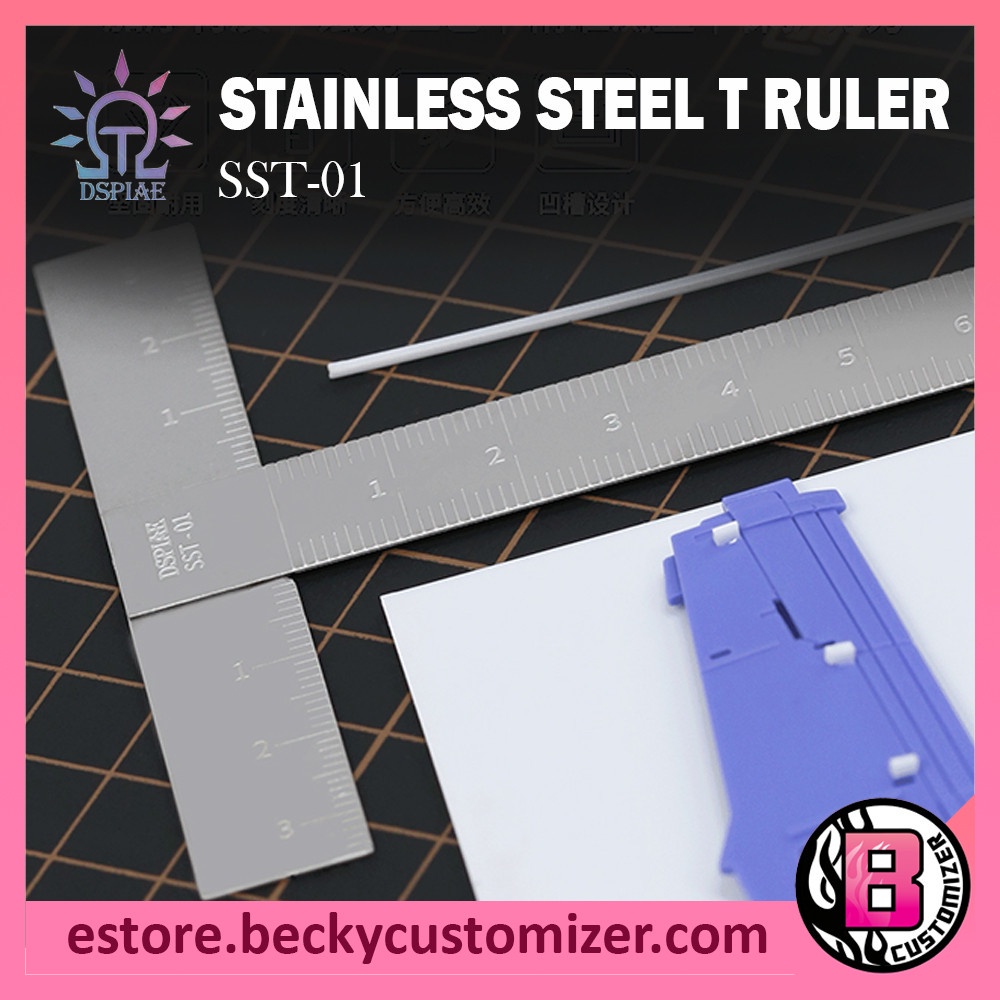 DSPIAE Stainless Steel T Ruler (SST-01) | Shopee Malaysia