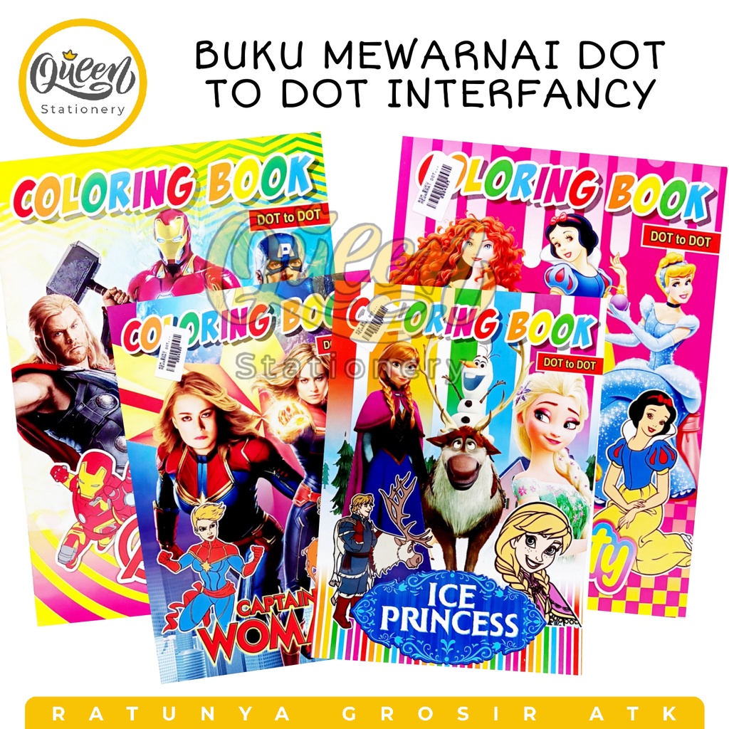 Coloring BOOK DOT TO DOT INTERFANCY / Children's Education BOOK / COLORING BOOK | Shopee Malaysia