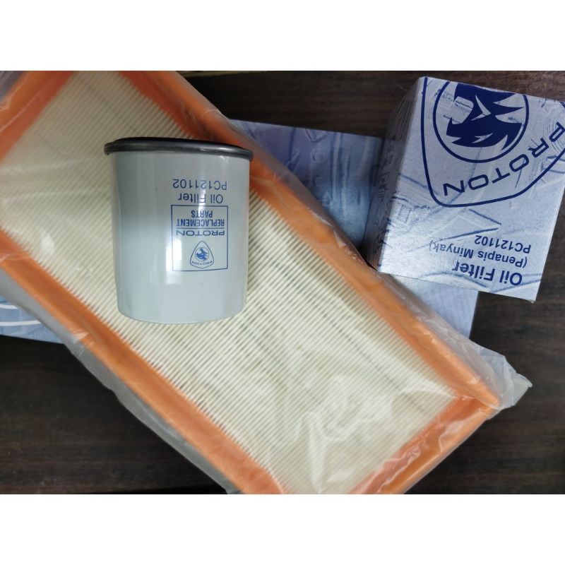 OIL FILTER AND AIR FILTER P/GEN2,EXORA [100%ORIGINAL] SET | Shopee Malaysia