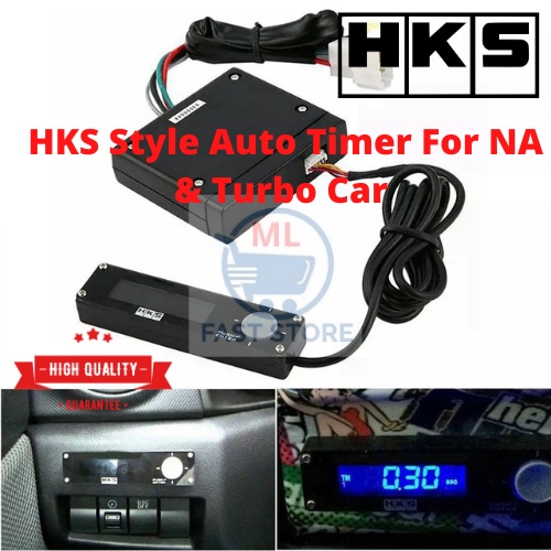 [READY STOCK] HKS Style Auto Timer For NA & Turbo Car / Turbo Timer ...