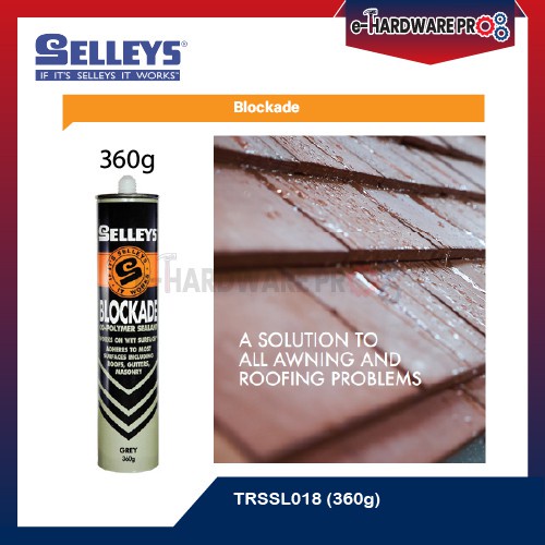 Selleys Blockade Co Polymer Sealant 360g Neutral Silicone Seal Roof ...
