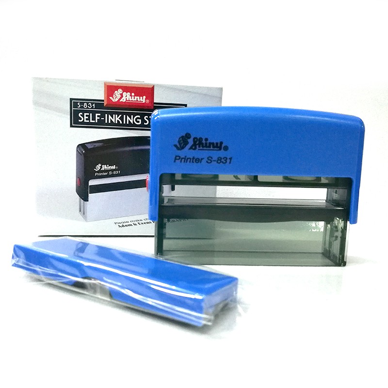 Shiny Printer S 831 Self-Inking Stamp (10mm x 70mm) | Shopee Malaysia
