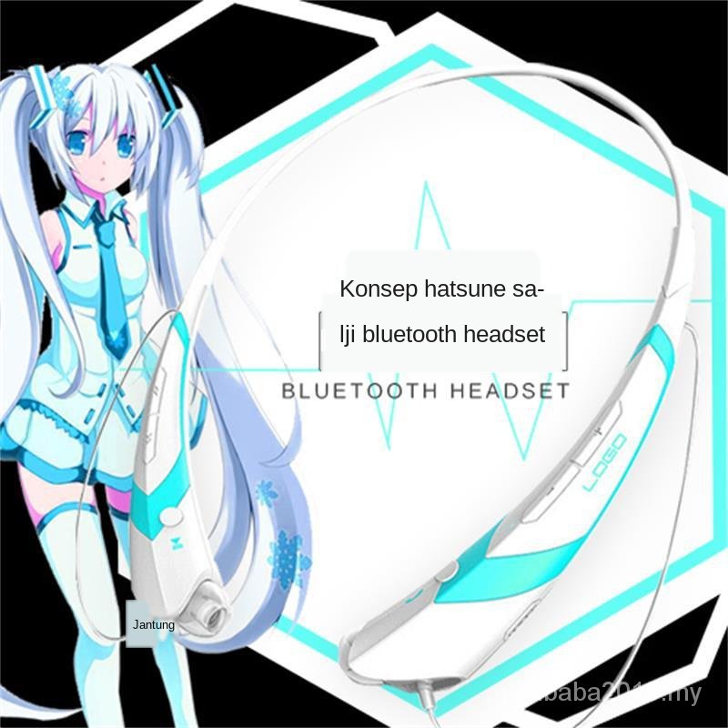 Gaming HeadphoneHatsune Miku Bluetooth Headset Headset Wireless ...