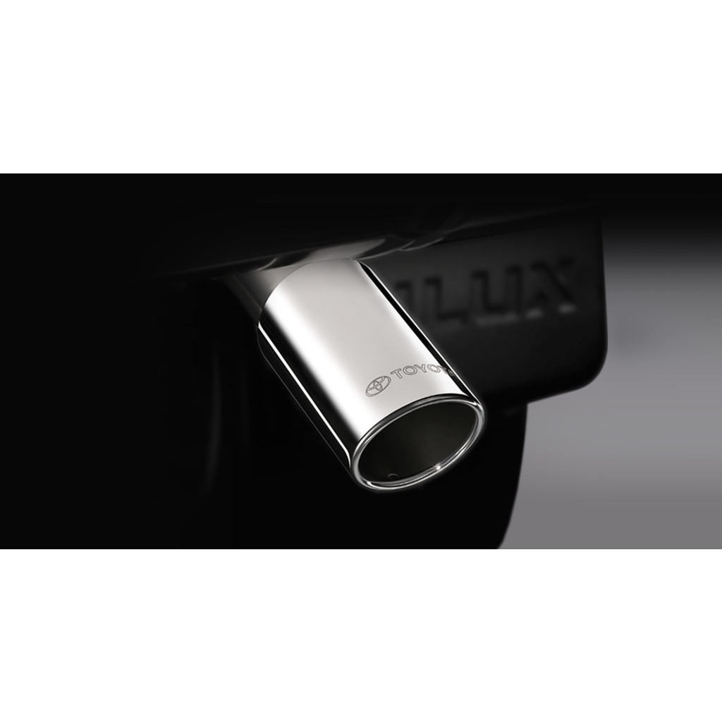 Genuine Stainless Exhaust Tip TOYOTA Muffler Cutter For REVO15-23 ...