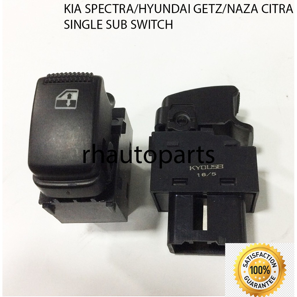 KIA SPECTRA / NAZA CITRA POWER WINDOW SINGLE SWITCH | Shopee Malaysia