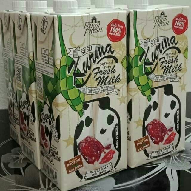 SUSU FARM FRESH 1 LITER FARM FRESH MILK KURMA | Shopee Malaysia