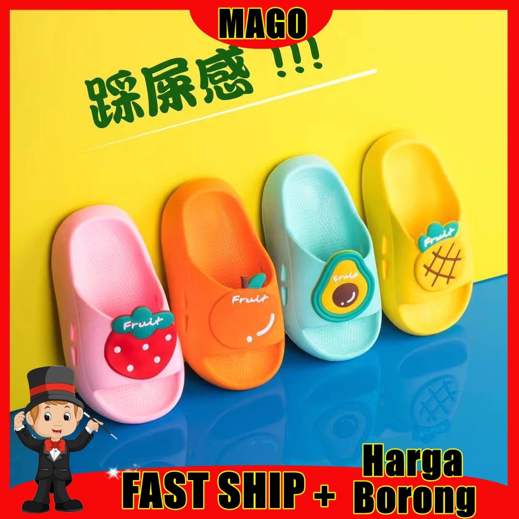 READY STOCK !! Cute Selipar Budak Perempuan Selipar Budak Lelaki Kids ...