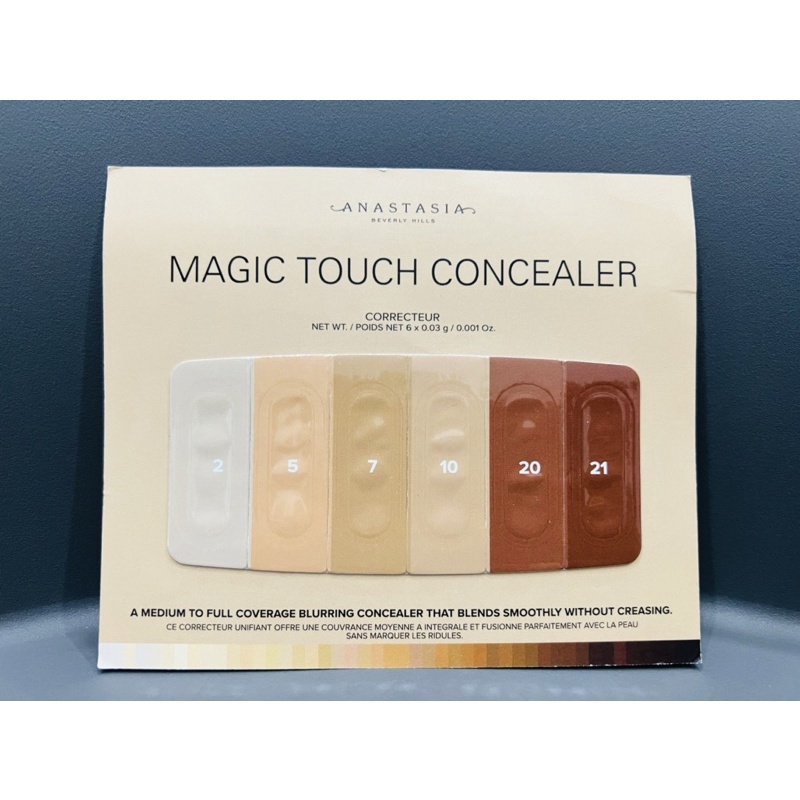 Sample Sample Anastasia Beverly Hills Magic Touch Concealer Vegan ...