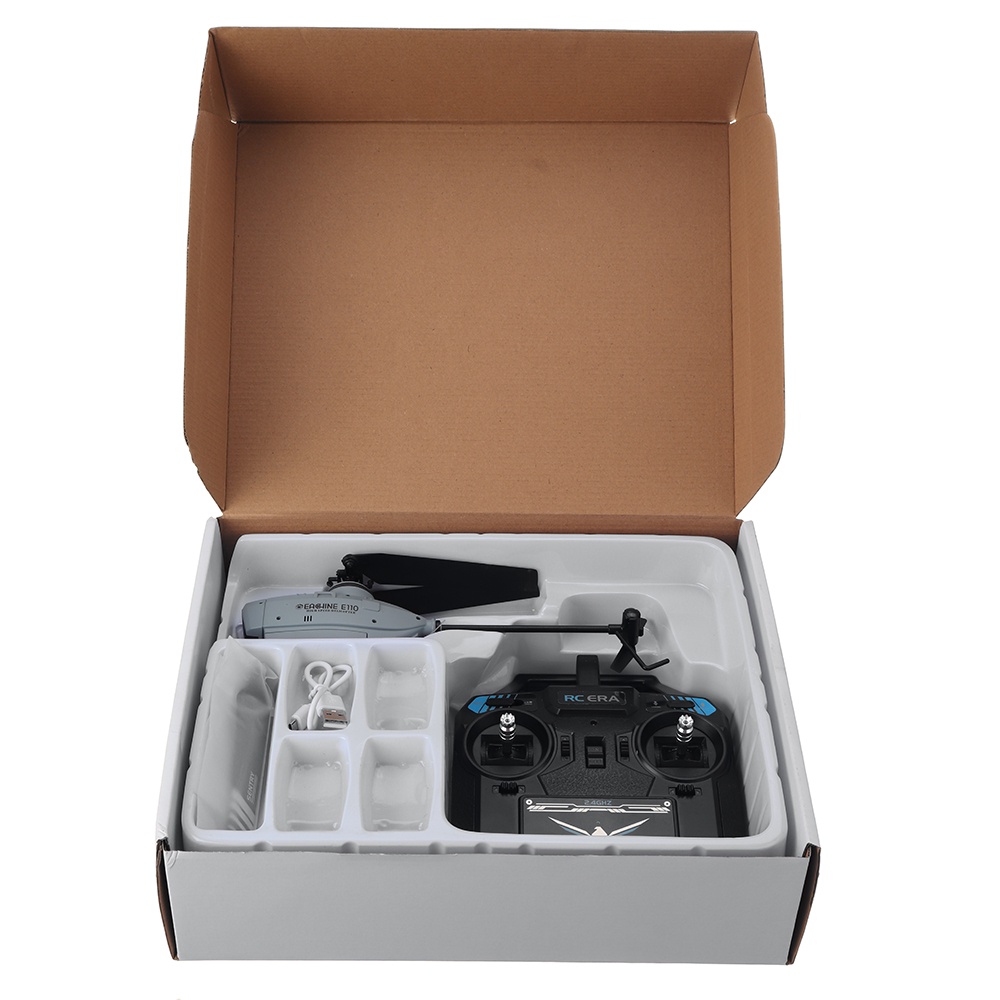 Eachine E110 2.4G 4CH 6-Axis Gyro 720P Camera Optical Flow Localization ...