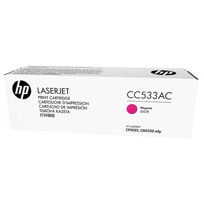 HP CC533AC Magenta Toner Cartridge | Shopee Malaysia