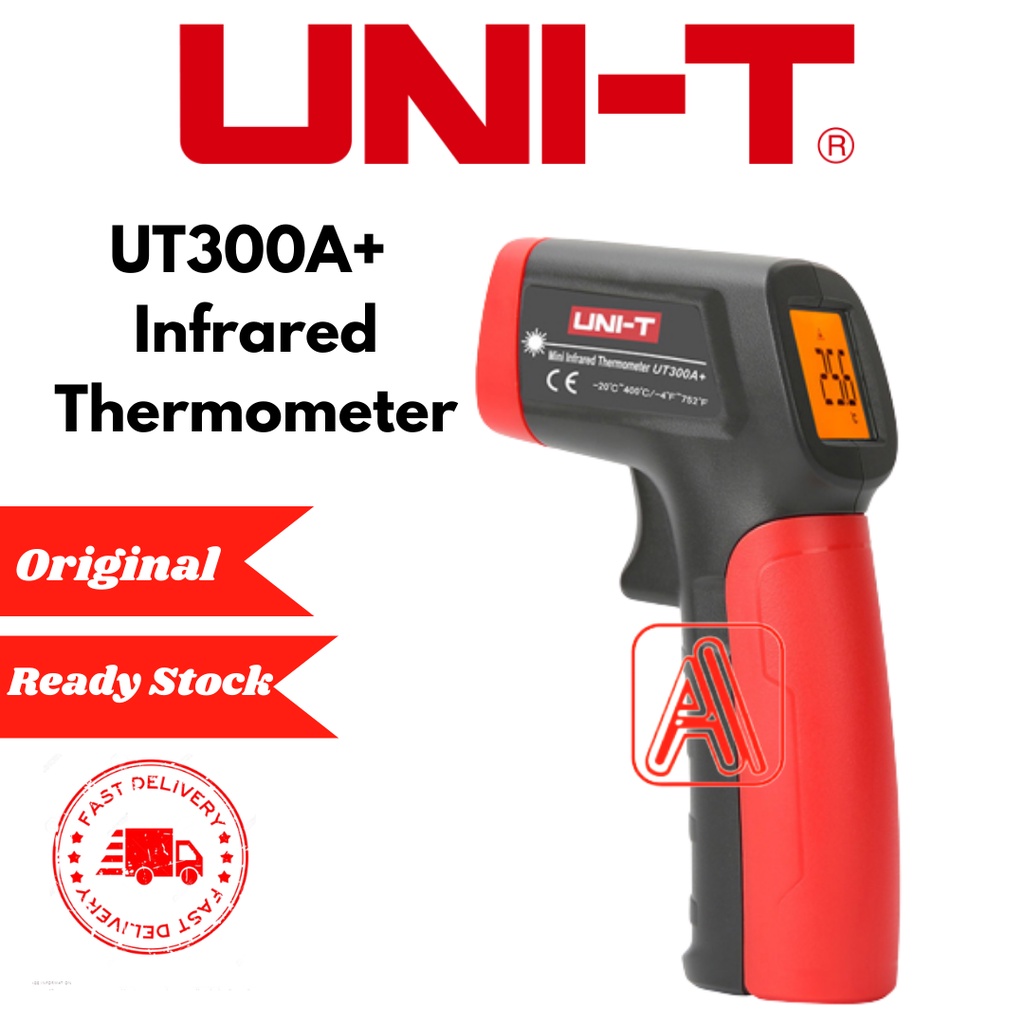 UNI-T UT300A+ (-20℃～400℃) Economy Mini Non Contact Infrared Thermometer ...